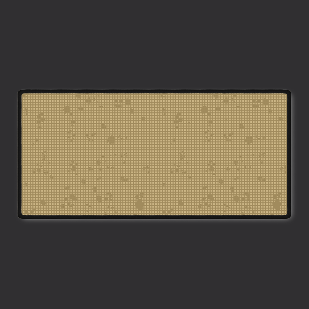 Desert Night Camo Desk Mat | FDE Tactical Office Decor