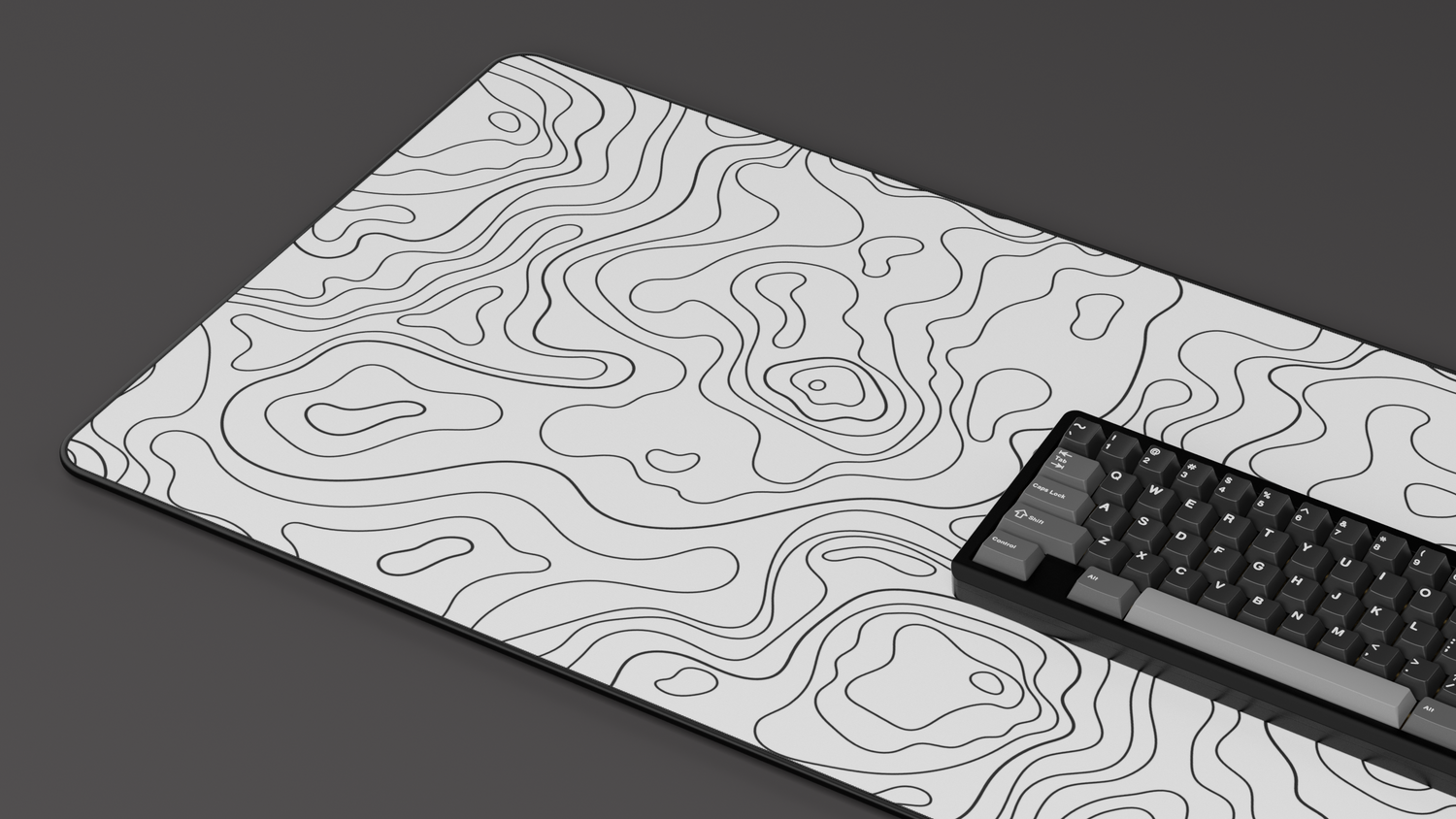 Topographic Desk Mats – ThockWorks